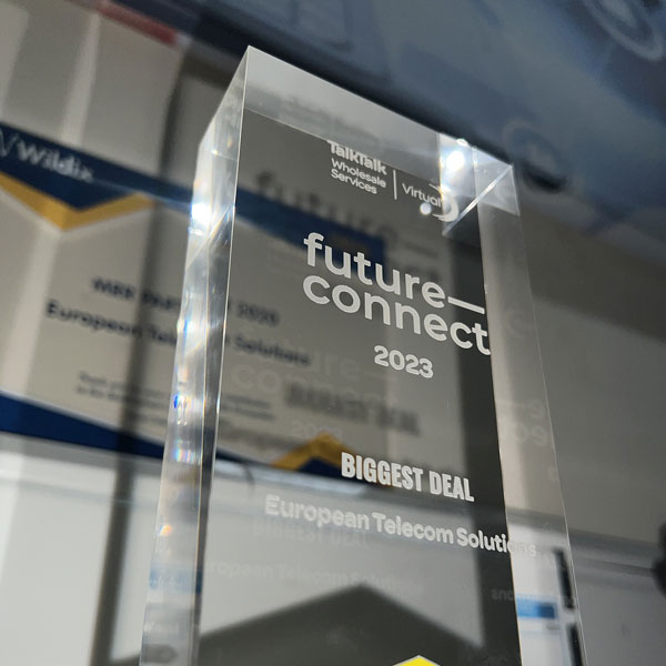 Award: Future Connect 2023 – Biggest Deal - European Telecom Solutions